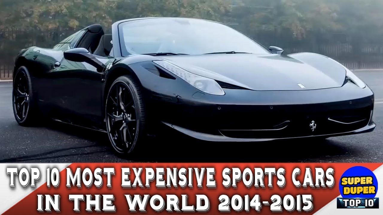 Top 10 Most Expensive And Stunning Sports Cars in the world.. Must See ...