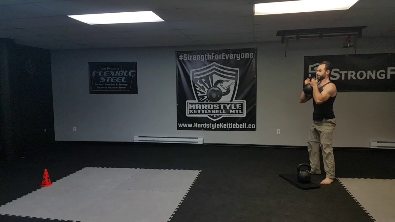 Goblet Squat + Goblet Carry - YouTube