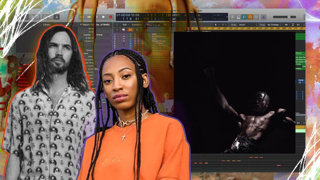 MAKING A CRAZY BEAT FOR TRAVIS SCOTT UTOPIA / Wondagurl & Tame Impala ...