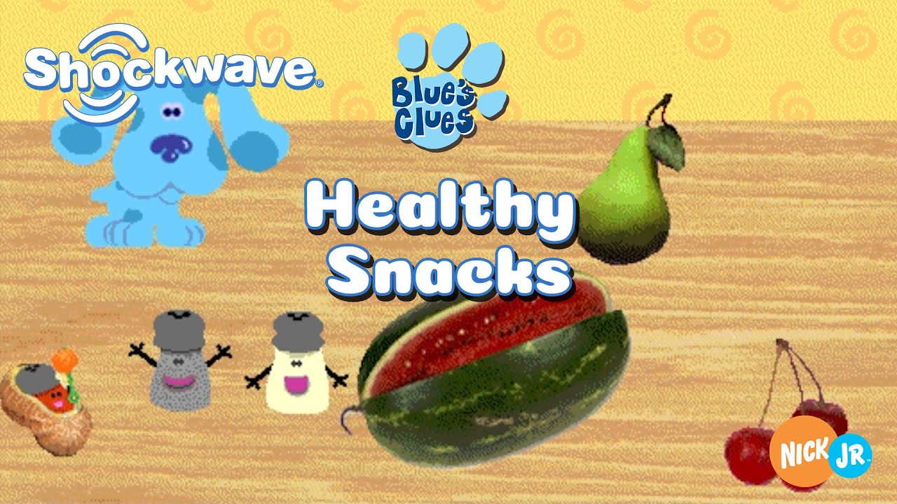Blue's Clues™: Healthy Snacks (Shockwave 1999) - Nick Jr. Games - YouTube