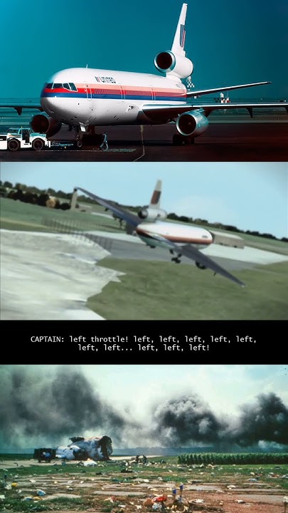 United Airlines Flight 232 crash animation - YouTube