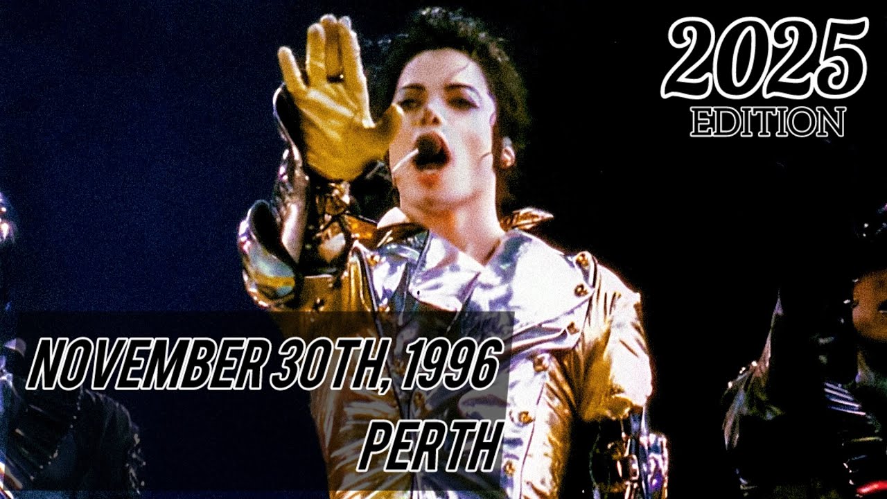 Michael Jackson - HIStory Tour Live in Perth (November 30, 1996) - YouTube