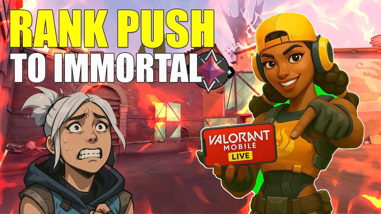 PLAYING VALORANT MOBILE LIVE ROAD TO RADIANT | VALO MOBILE GLOBAL ...