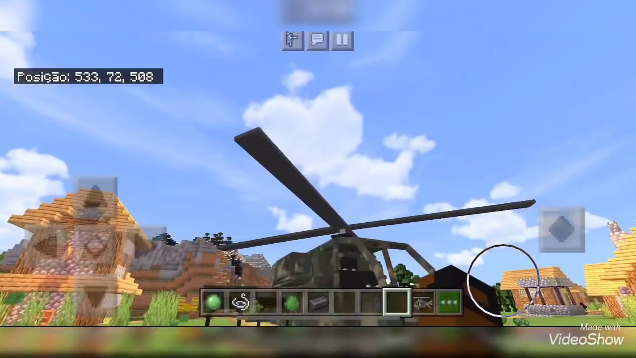 Novo mod do helicóptero militar para Minecraft pe:AH-64 Apache Addon - YouTube