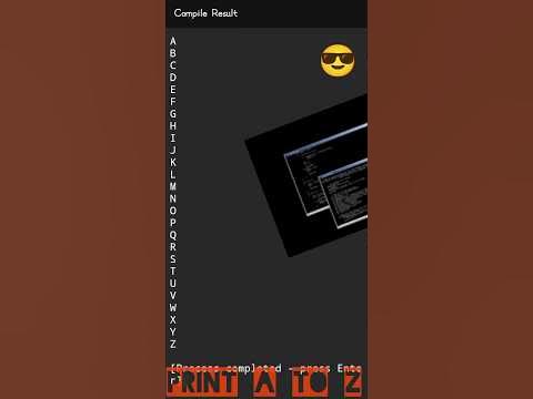ABCD in C Language | Coding - YouTube