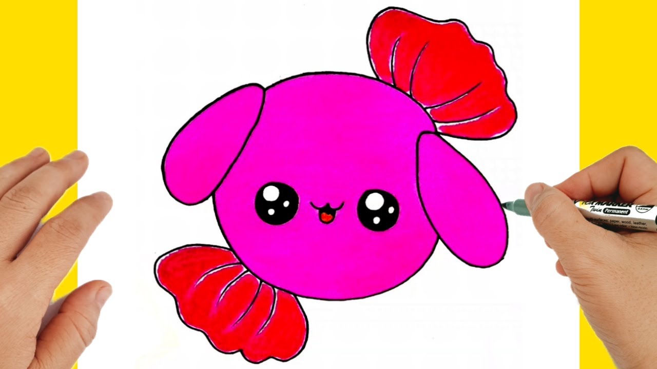 How to Draw a Cute Candy Easy| Candy Drawing | Cute Draw Step by Step ...