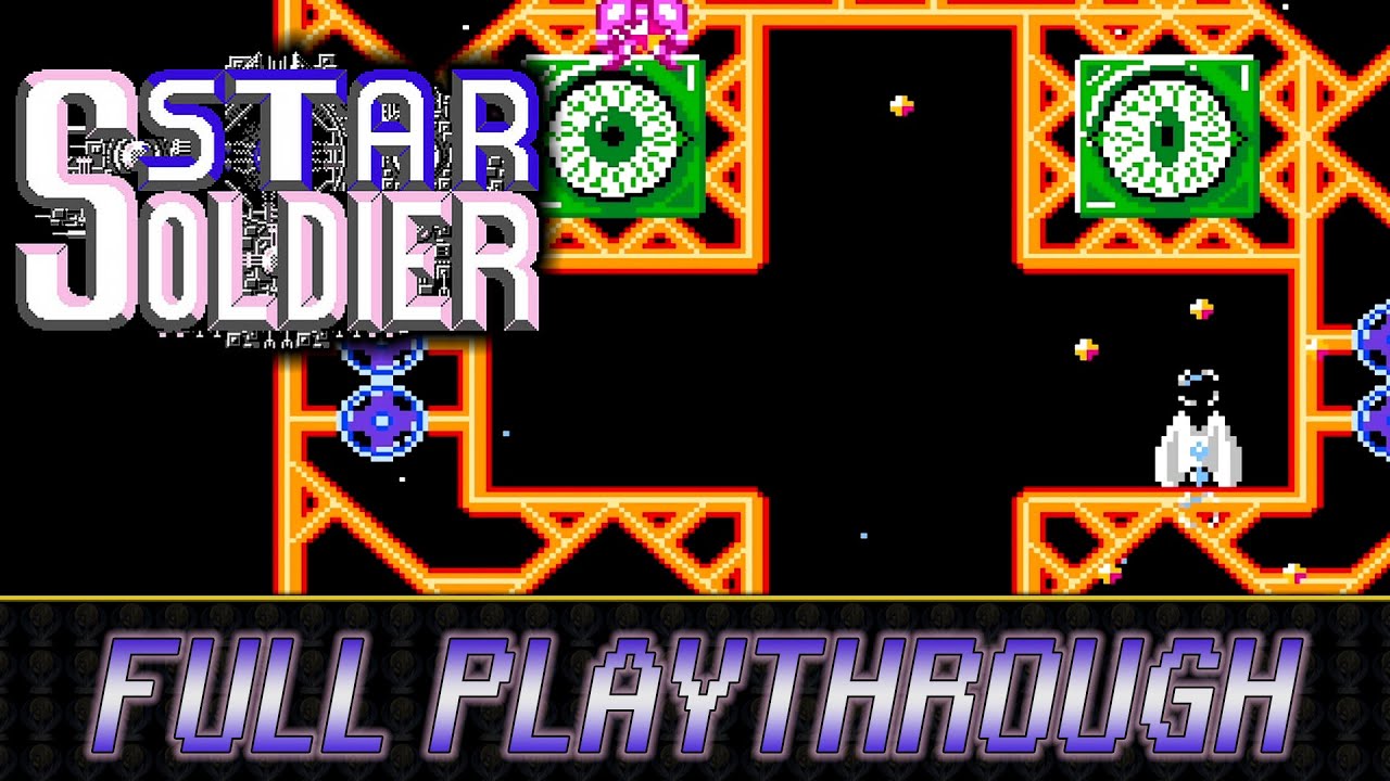 Star Soldier (NES) Full Playthrough! - YouTube
