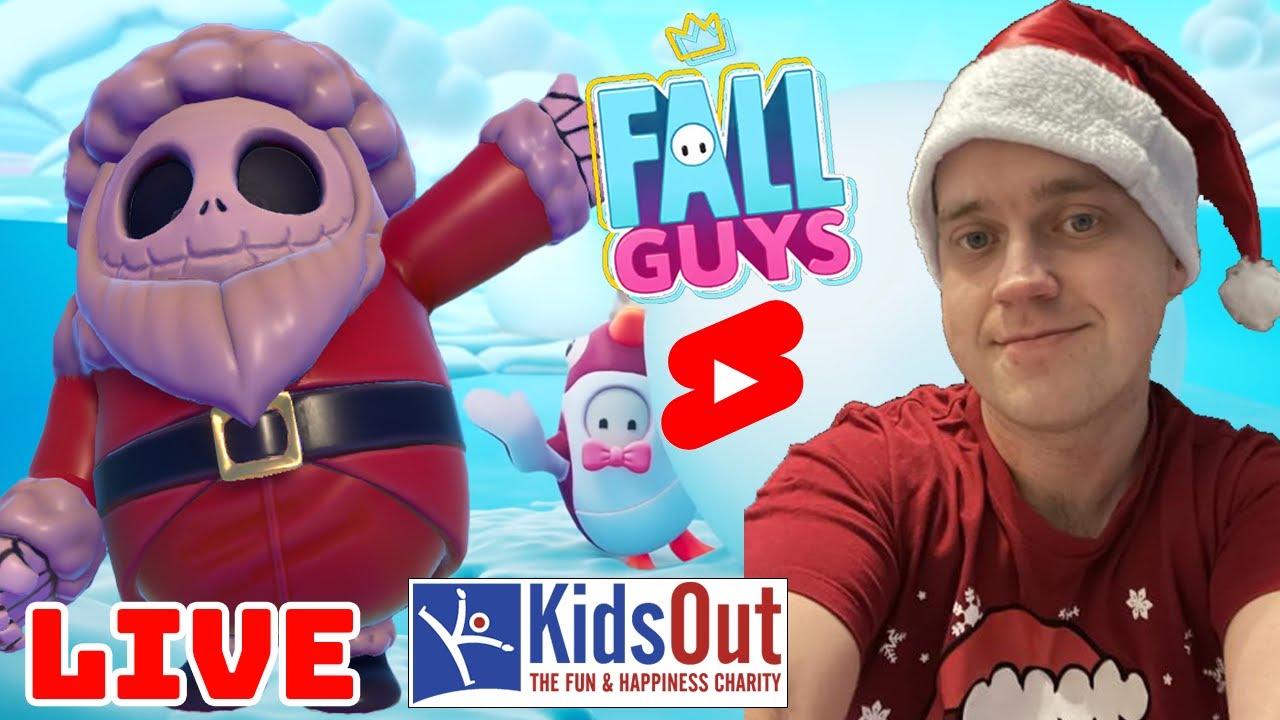 LIVE - NEW FALL GUYS CHRISTMAS EVENT! UNLOCKING THIS STREAM! VERTICAL ...