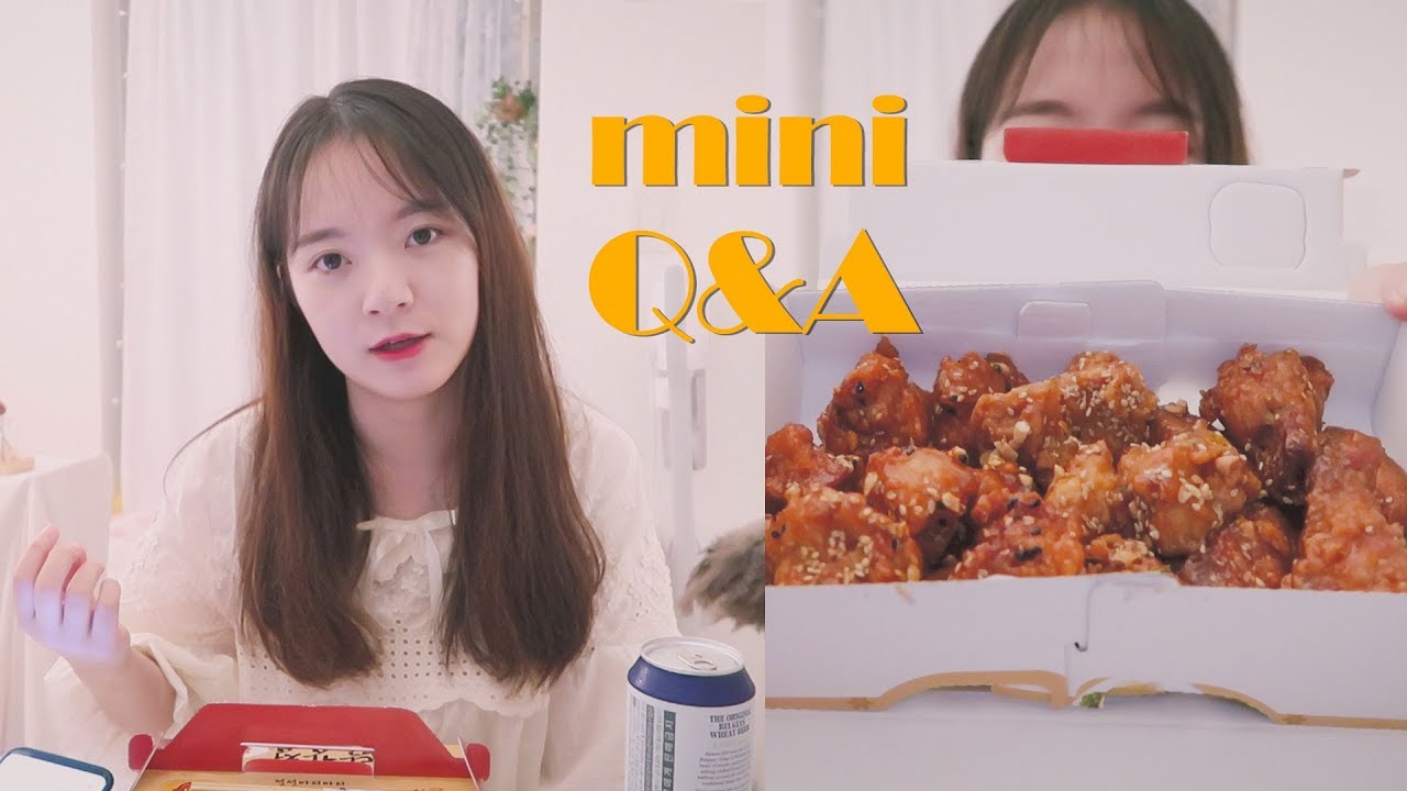 mini Q&A 🍺 프리랜서 어떻게 시작했어요? 좋아하는 음식? 다이어트? | 밤수다 - YouTube