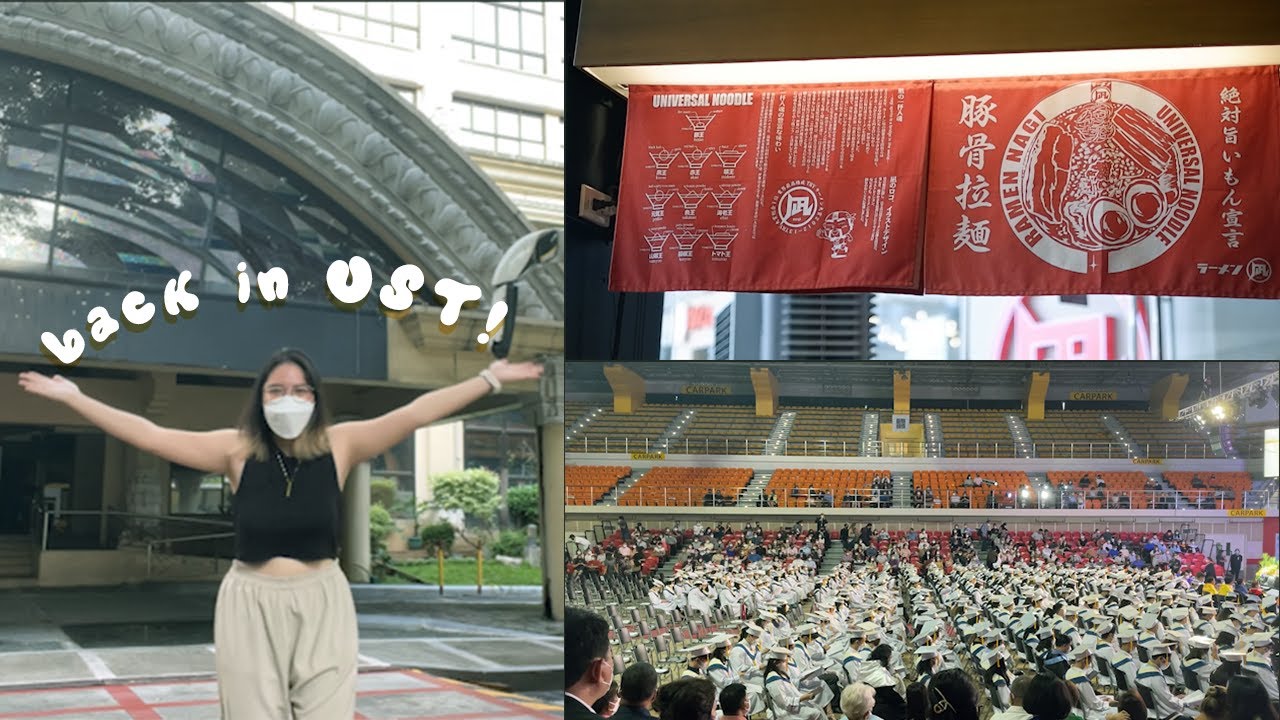 🐯 going back to ust (ojt work, ustshs graduation, doing chores) - YouTube