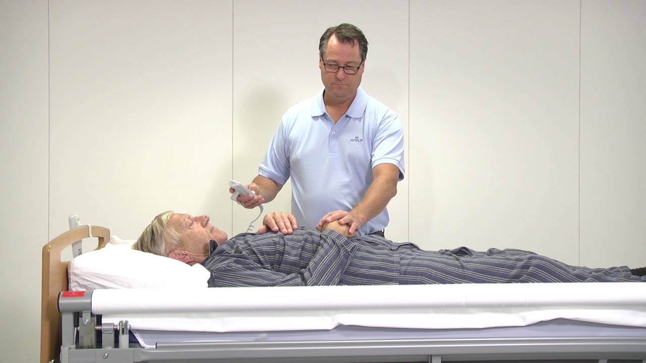 How to turn and reposition a patient with the patient turning system ...