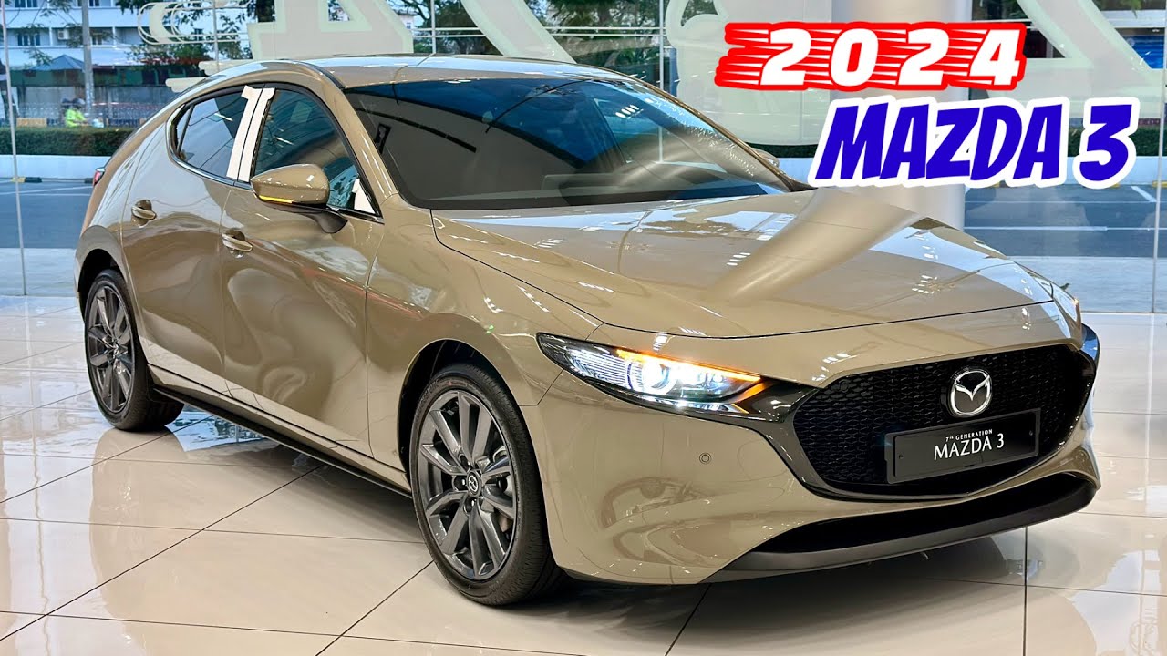 New Color ! Mazda 3 Hatchback ( 2024 ) - 1.5L Skyactiv G 4 Cylinder ...
