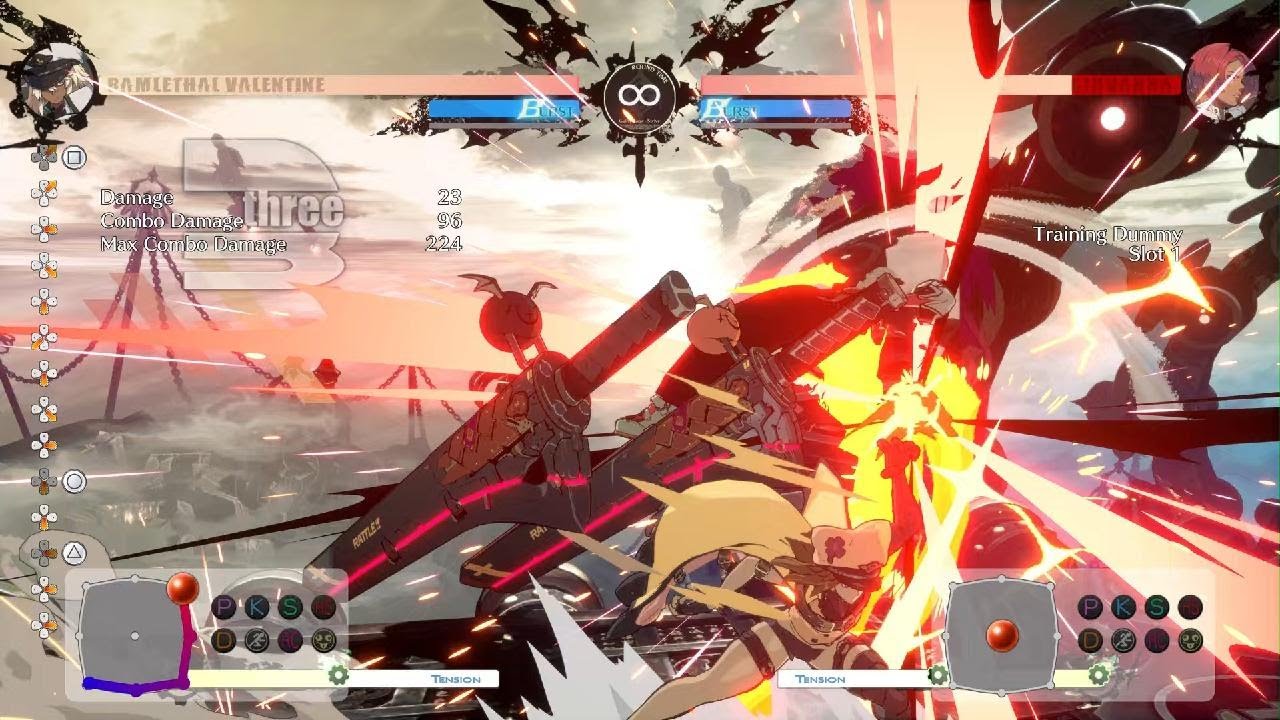 Guilty Gear -Strive- Ramlethal Valentine Combo #1 - YouTube