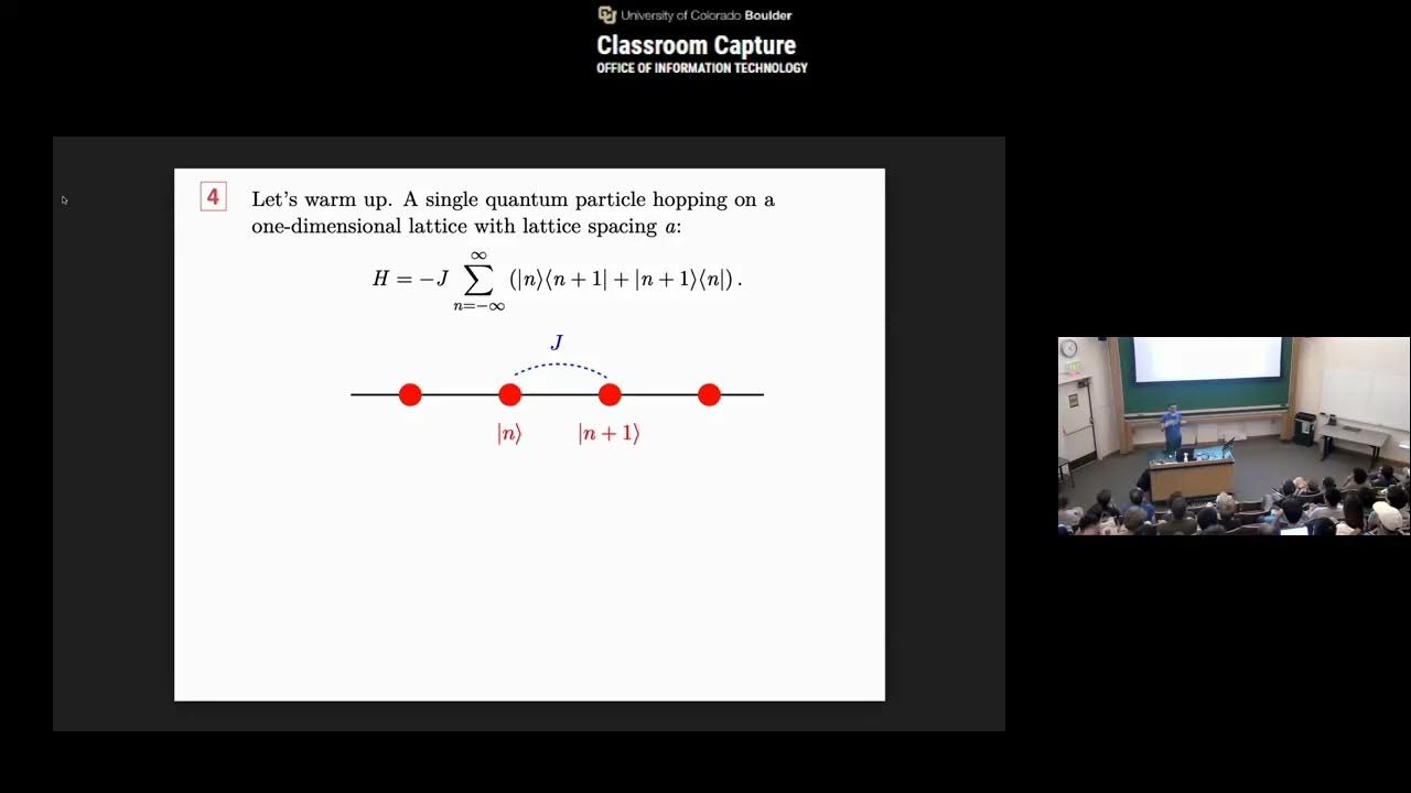 Physics Colloquium, "Speed limits and locality in many-body quantum dynamics" - YouTube