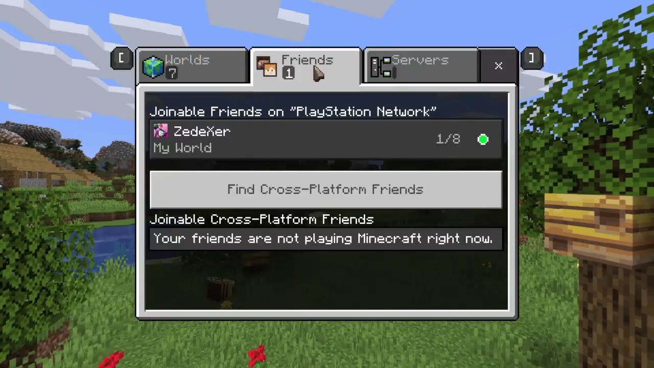 How to join friends on Minecraft Ps4 Bedrock | Ps4 Minecraft Bug - YouTube