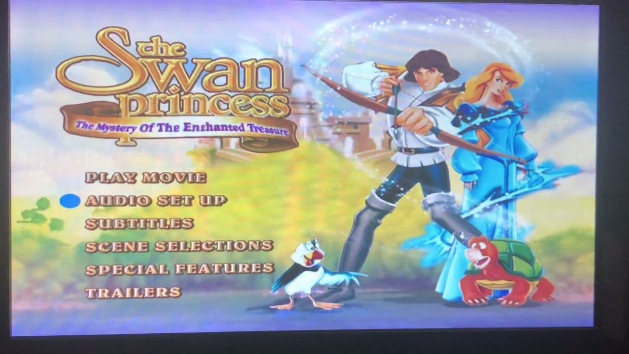 The Swan Princess The Mystery Of The Enchanted Treasure 2004 DVD Menu ...