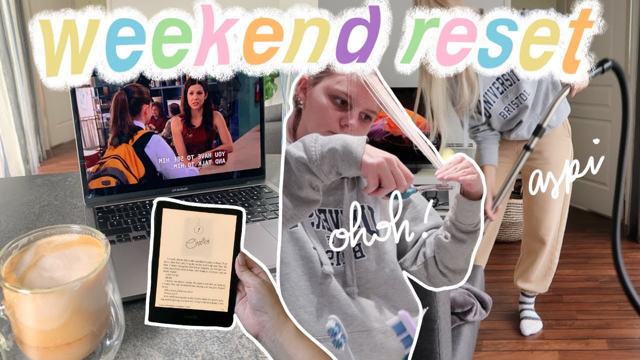 WEEKEND RESET ROUTINE : je range et nettoie mon appartement (et je me ...