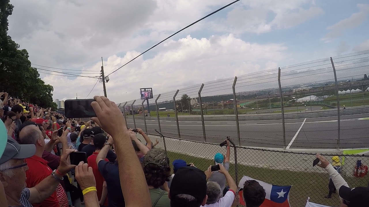 Formula 1 GP Brazil 2018 Interlagos Sector A Largada - YouTube