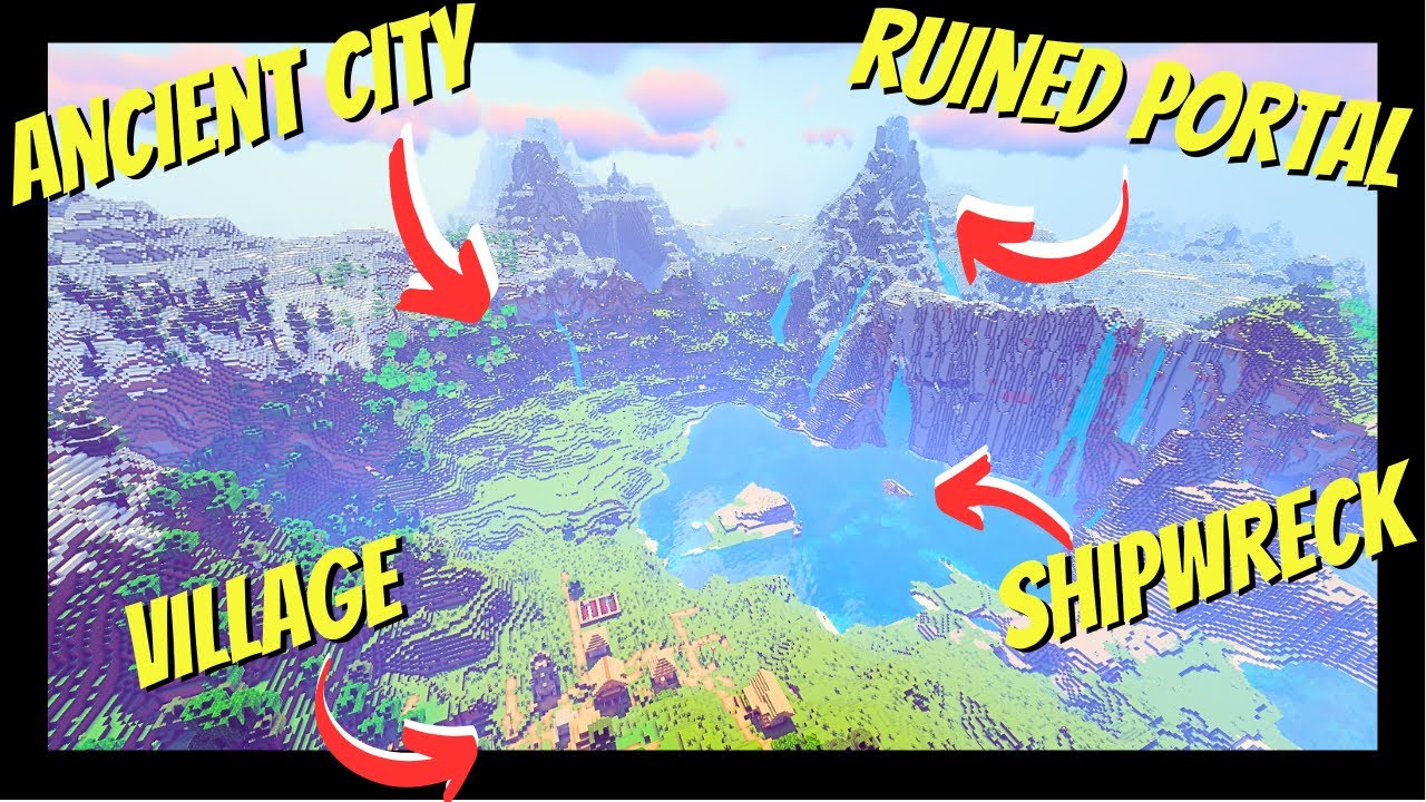 Minecraft Mountain & Cliff's at its Best - YouTube