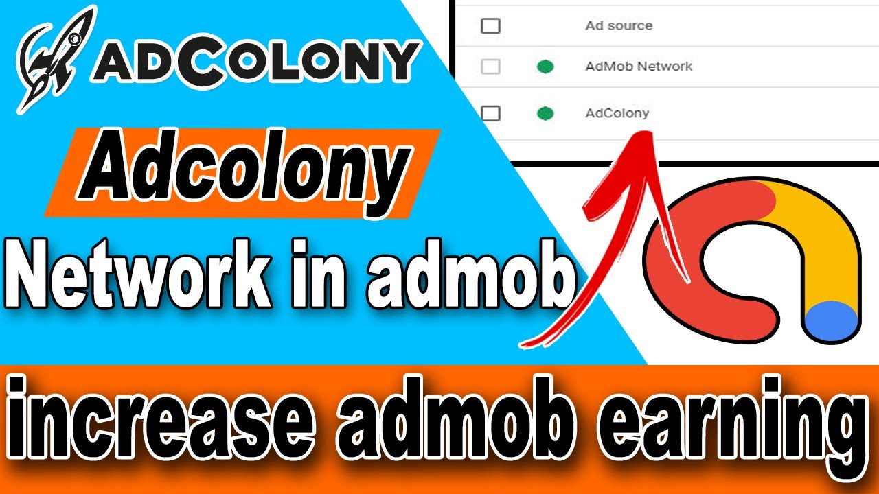 How to add adcolony network in admob||increase admob earning||admob ...