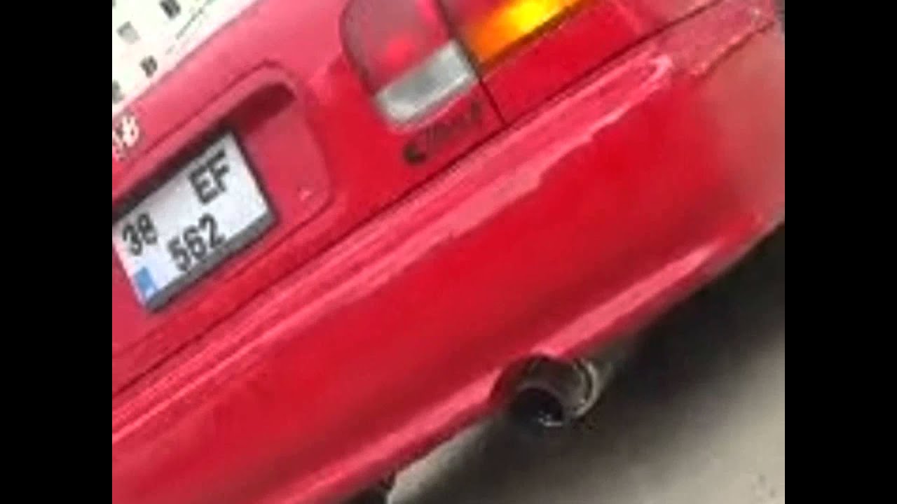 Civic EK4 1 6i Es D16Y4 My Racing Exhaust - YouTube
