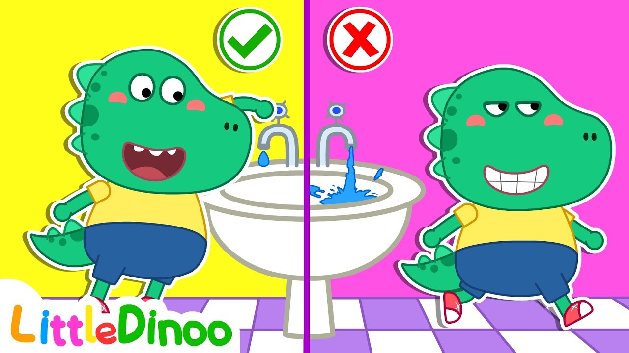 Water Saving Tips - Let's Save the Planet | Educational Kids Stories ...