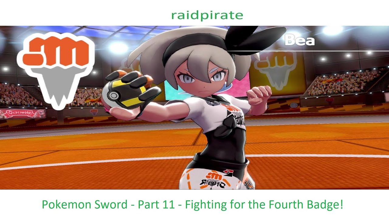 Pokemon Sword - Part 11 - Fighting for the Fourth Badge! - YouTube