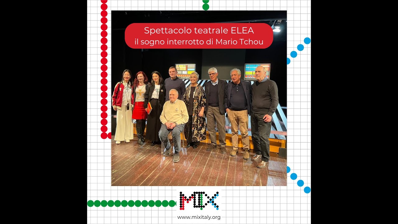 Spettacolo teatrale ELEA - il sogno interrotto di Mario Tchou - YouTube