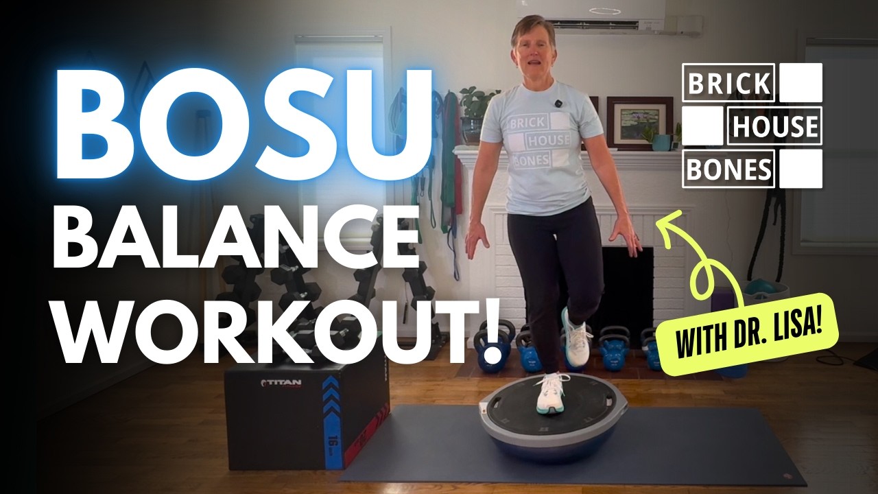 Bosu Exercises for Better Balance - YouTube