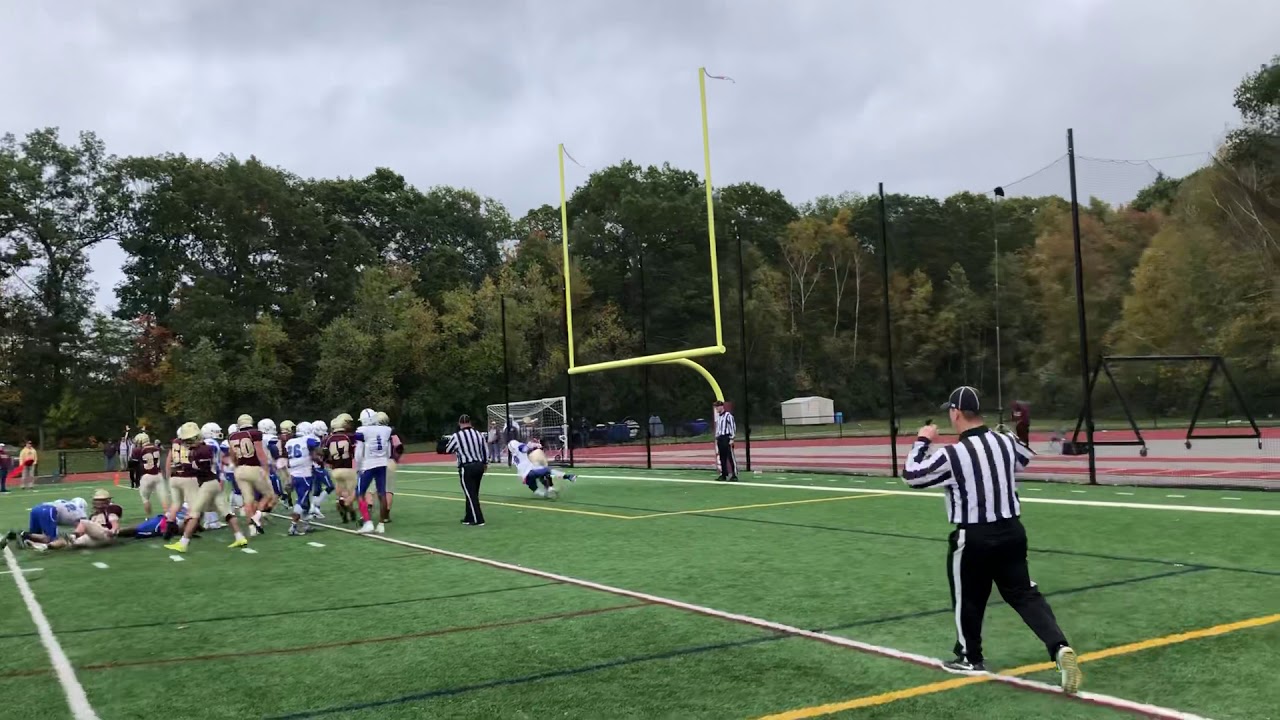 Shepherd Hill RB Gabe Dos Santos extends the Rams' lead over Leominster ...