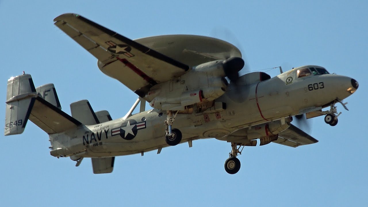 E-2C Hawkeye VAW-115 Liberty Bells(NF603) NAF Atsugi February 8th, 2017 ...