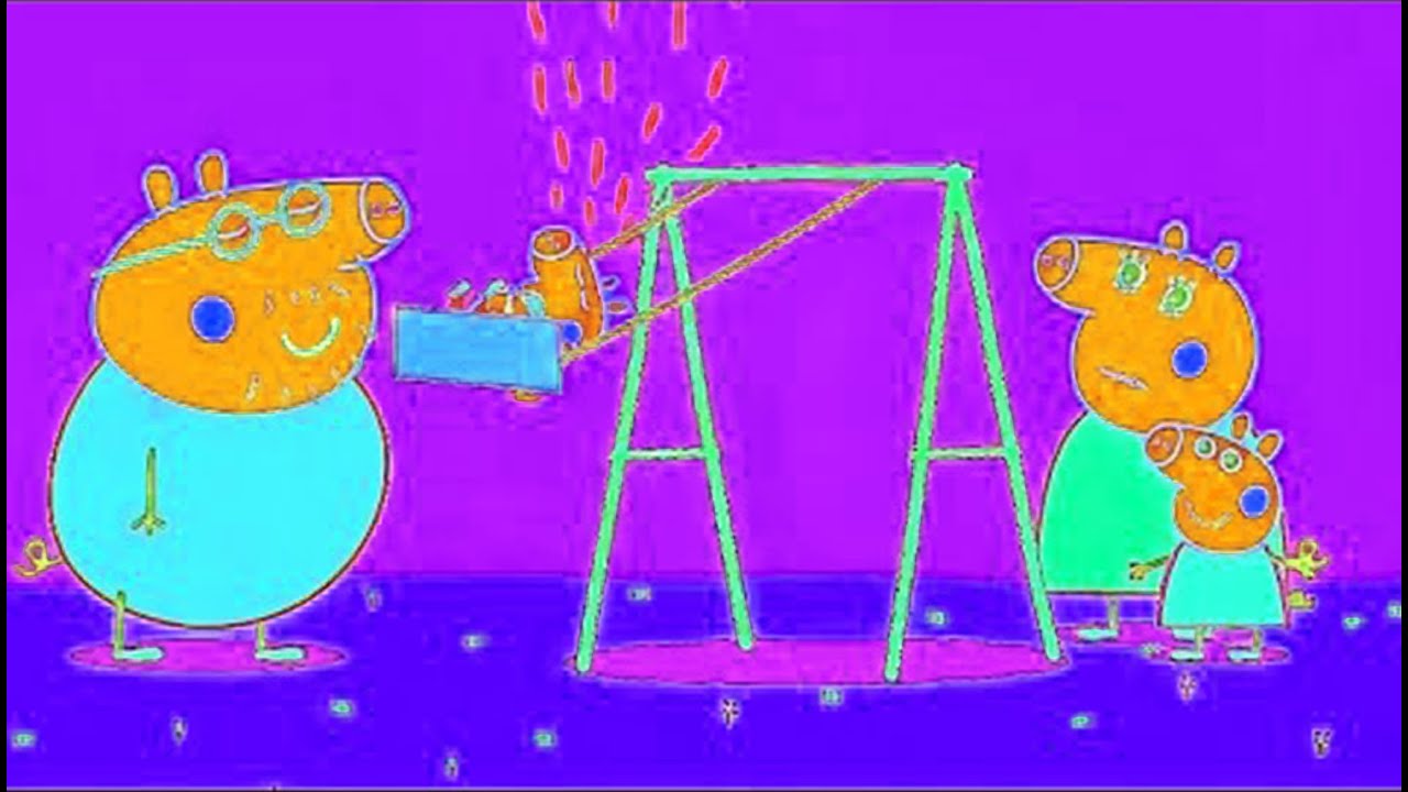 Peppa Pig Crying On The Swing New | Peppa Pig Video Special Effects ...