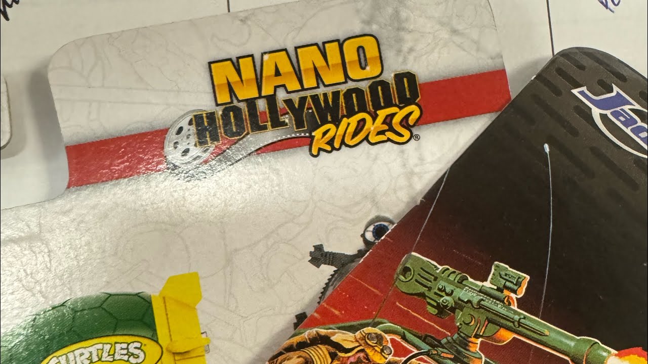 Nano Hollywood Rides! G.I.Joe & Teenage Mutant Ninja Turtle sets! - YouTube
