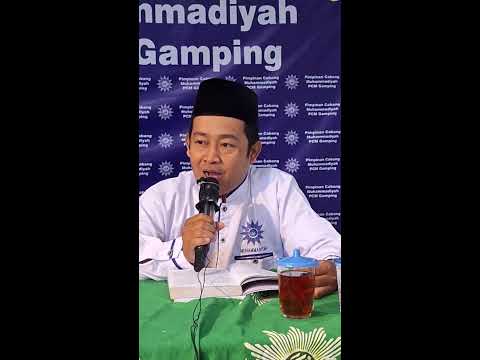 Ustadz Mujiman Di Gedung Muhammadiyah PCM Gamping Sleman - YouTube