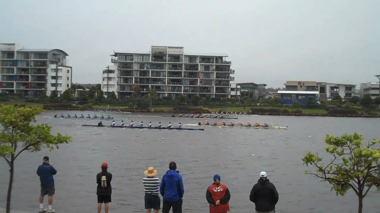 Nudgee Rowing Open 1st VIII BSHS Regatta 5/3/11 - YouTube