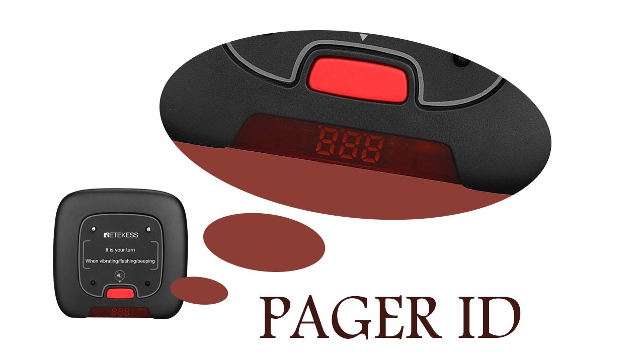 How to Change TD183 Paging System Pager ID - YouTube