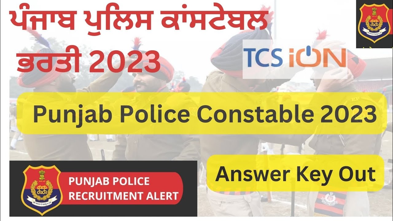 Punjab Police Constable Answer key Out | PP Constable 2023 Response Key ...