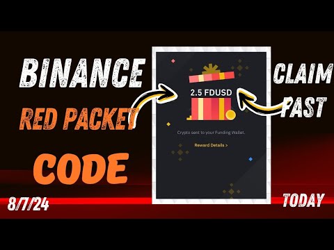 8 July 24 New red pocket code || binance crypto box code today||binance ...