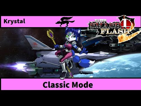 Super Smash Flash 2 - Krystal Classic Mode - YouTube