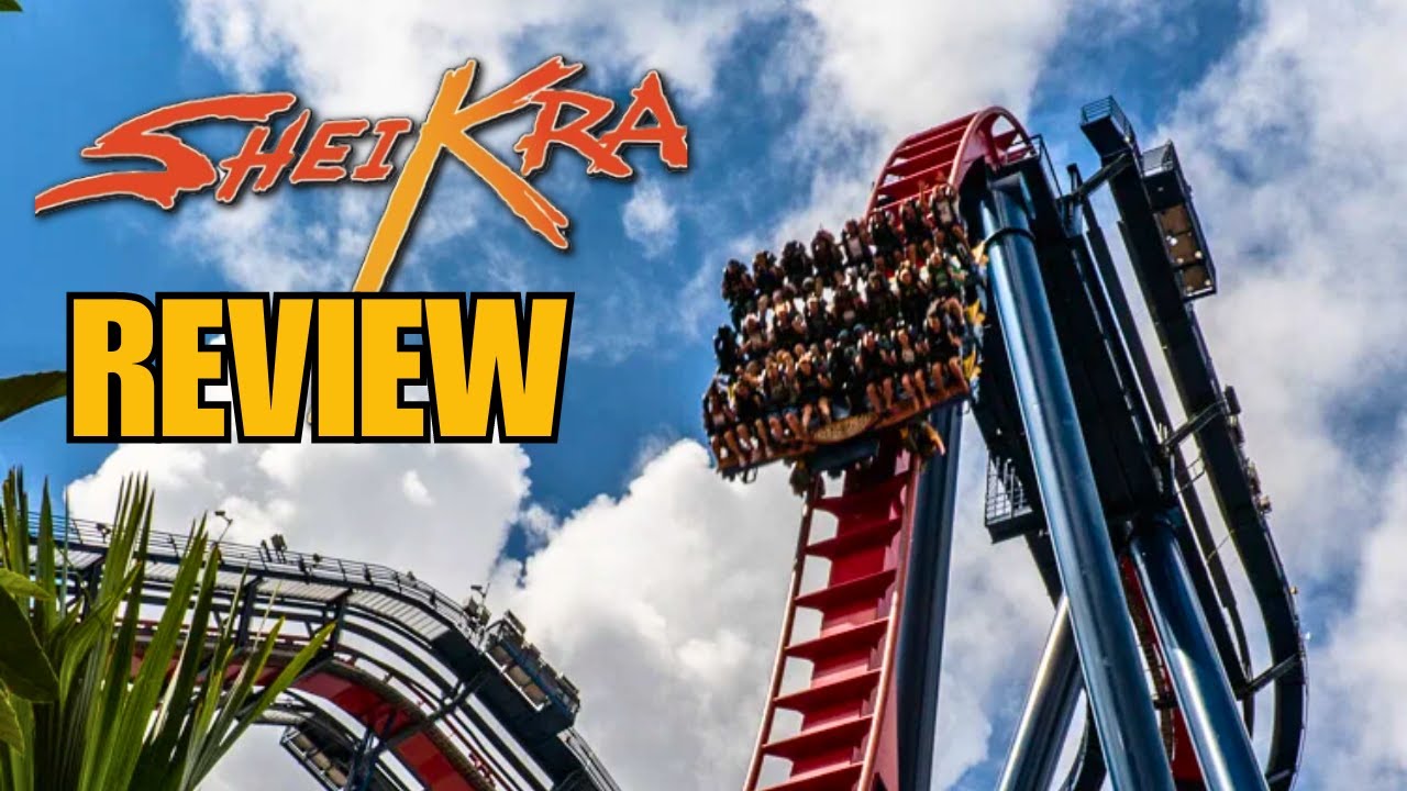 SheiKra Roller Coaster Review | Busch Gardens Tampa Bay - YouTube