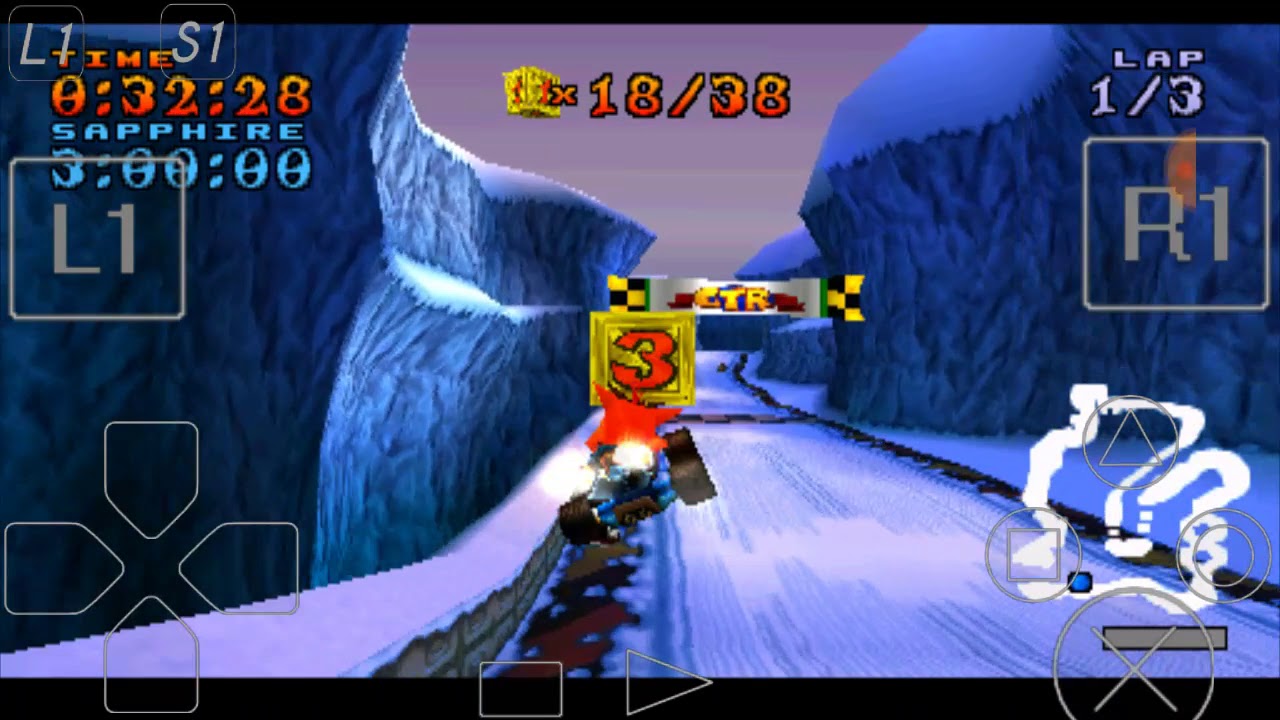 CTR - Crash Team Racing Part 63 Polar Pass (Relic Race) - YouTube