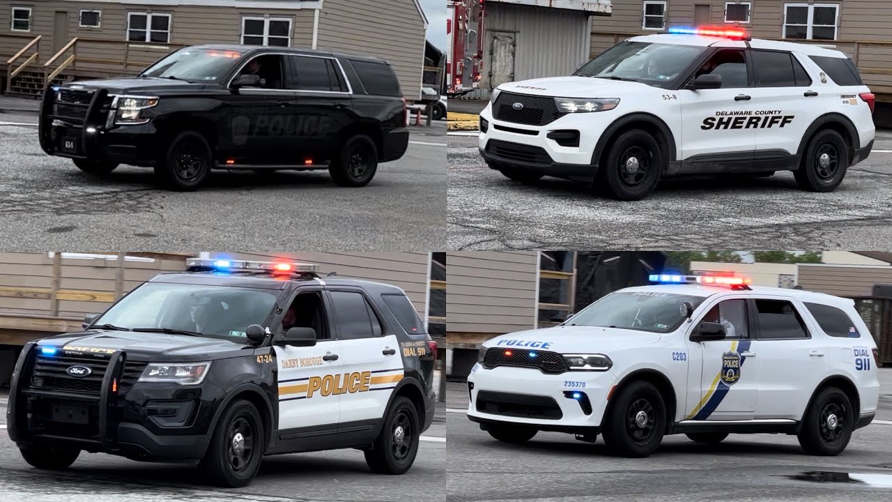 Folcroft PD 63-5, Delaware County Sheriff 53-8, DBPD 47-24 ...