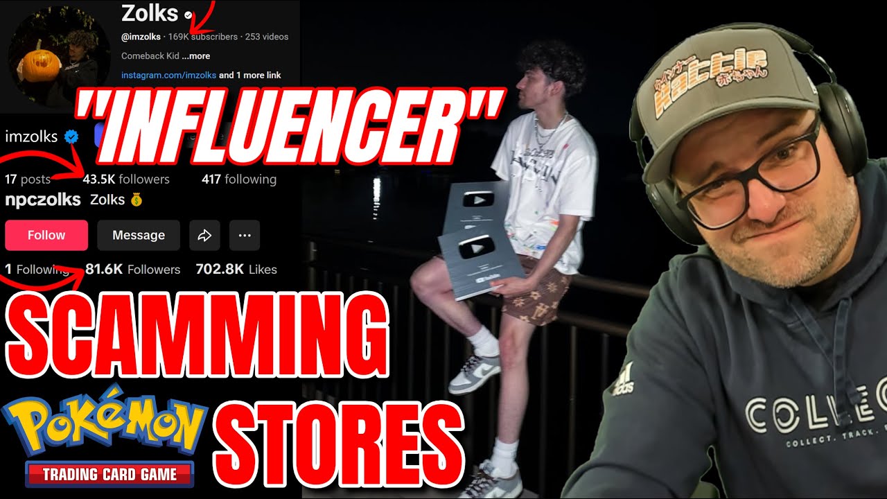 Influencer SCAMS Pokemon Card Stores With Chargeback & Insurance Fraud ...