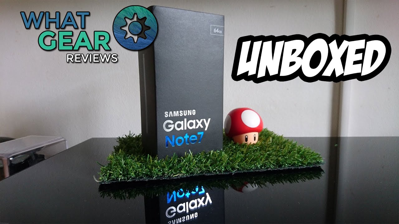 Samsung Galaxy Note 7 Unboxing - FIRE! - YouTube