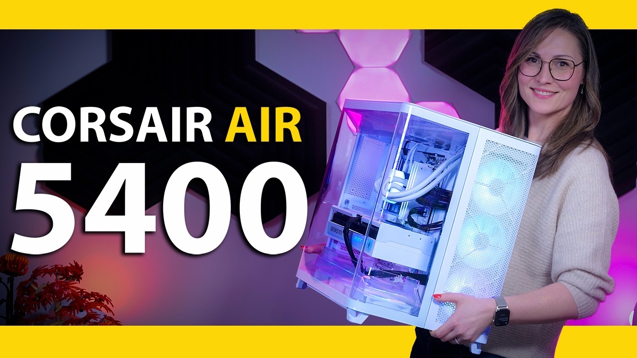 A TRIPLE Chamber Case? - Corsair Air 5400 Review - YouTube
