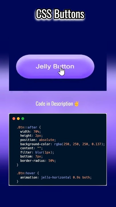 Get STUNNING Animated CSS Buttons with This One Simple Trick - YouTube