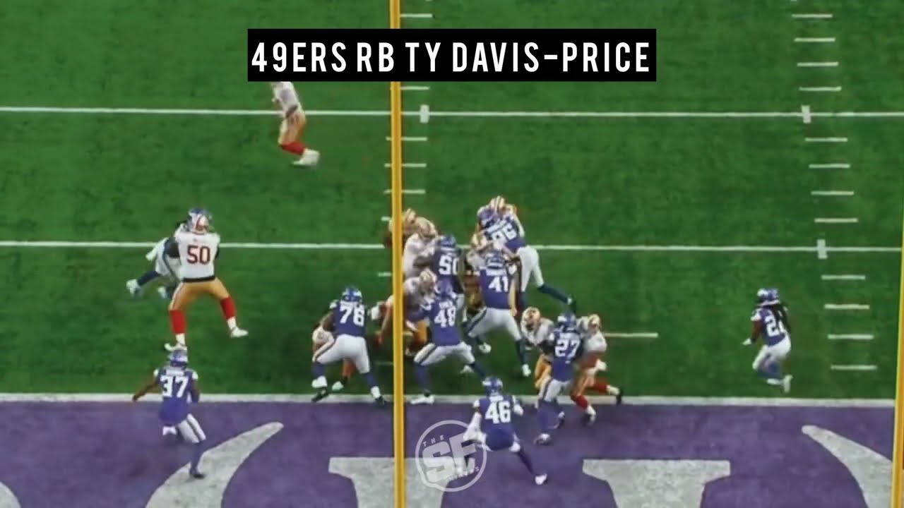 Every run/catch from 49ers rookie RBs Ty Davis-Price & Jordan Mason vs ...