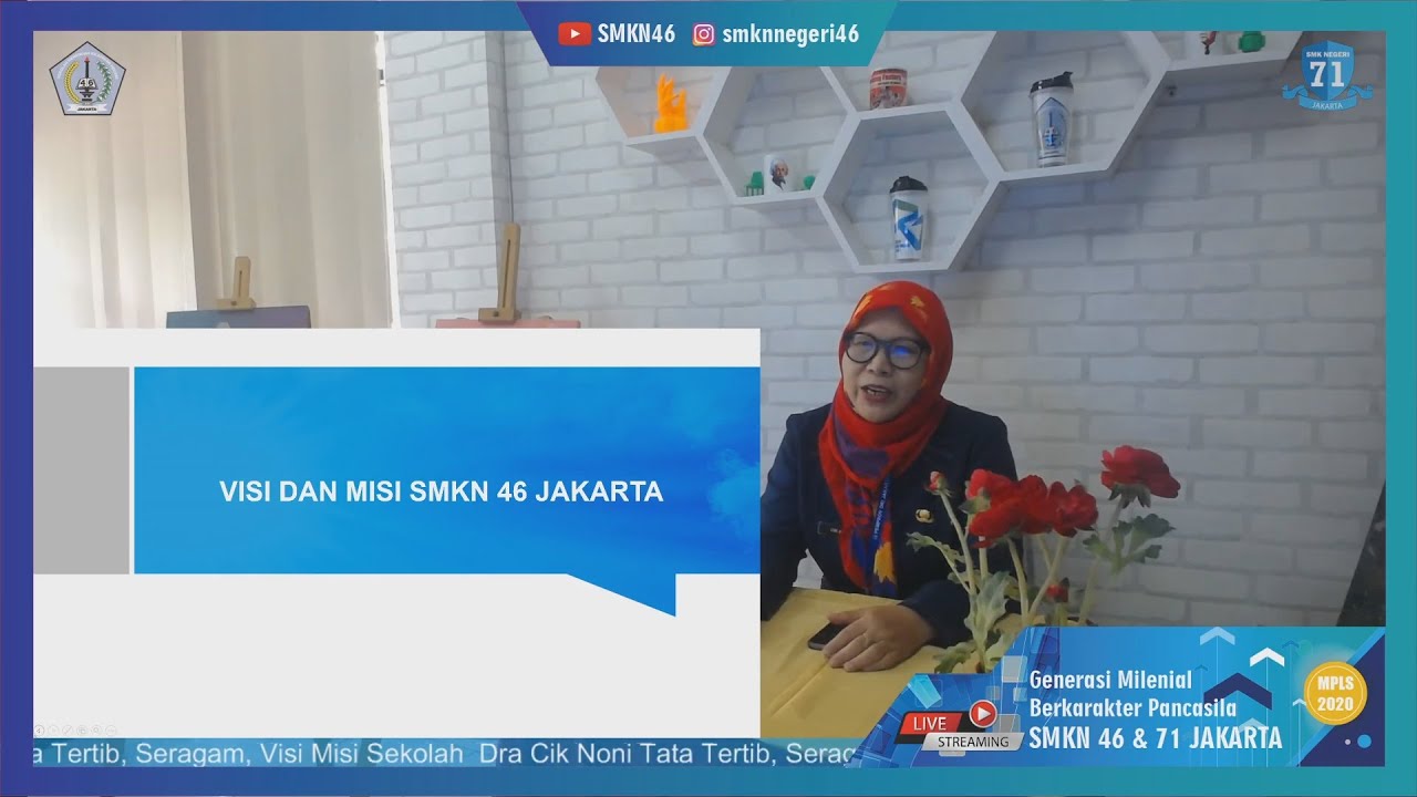 VISI DAN MISI SMKN 46 JAKARTA dan TATA TERTIB - YouTube