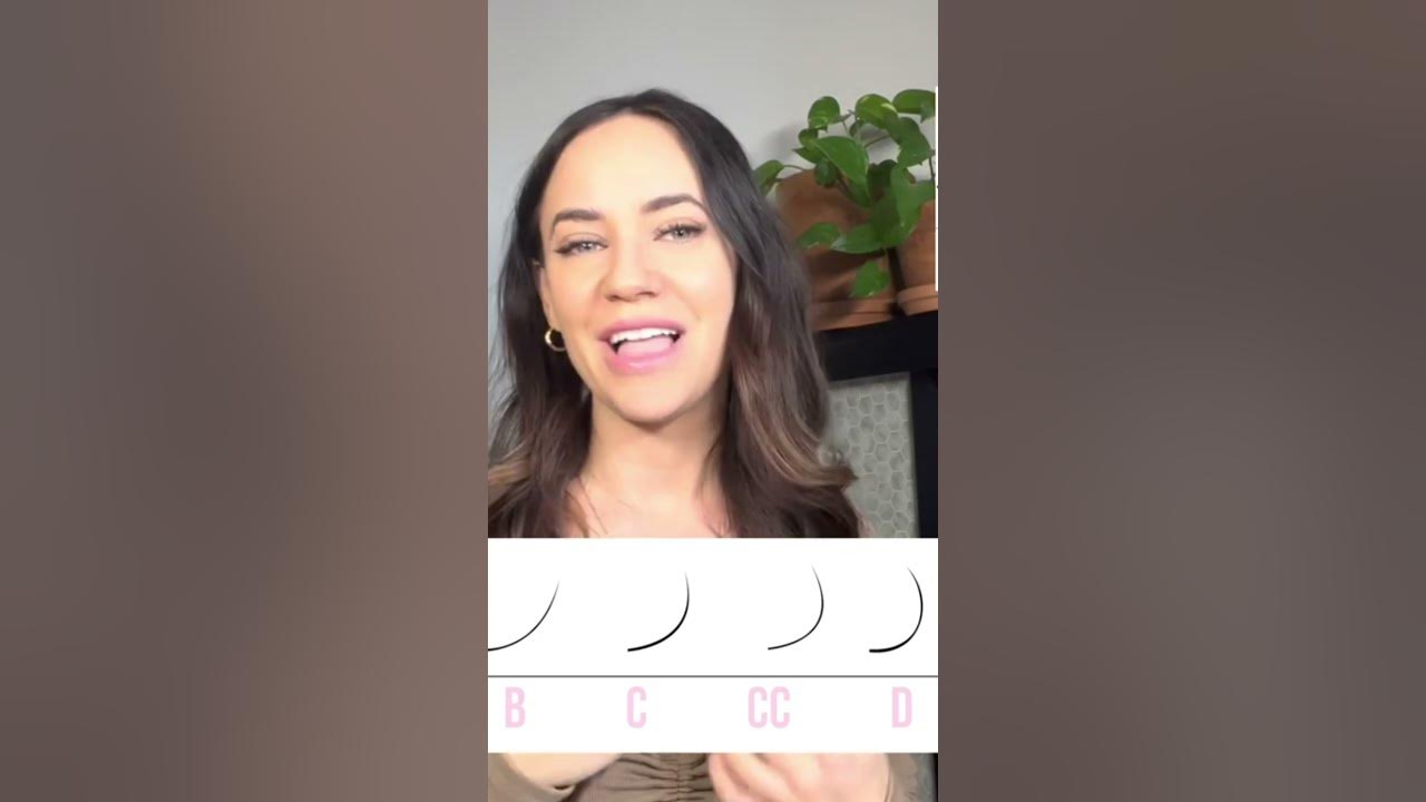 Lash Curls Explained: C Curl VS D Curl #lashextensions - YouTube