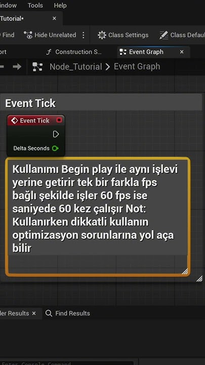 Event Tick #unrealengine - YouTube